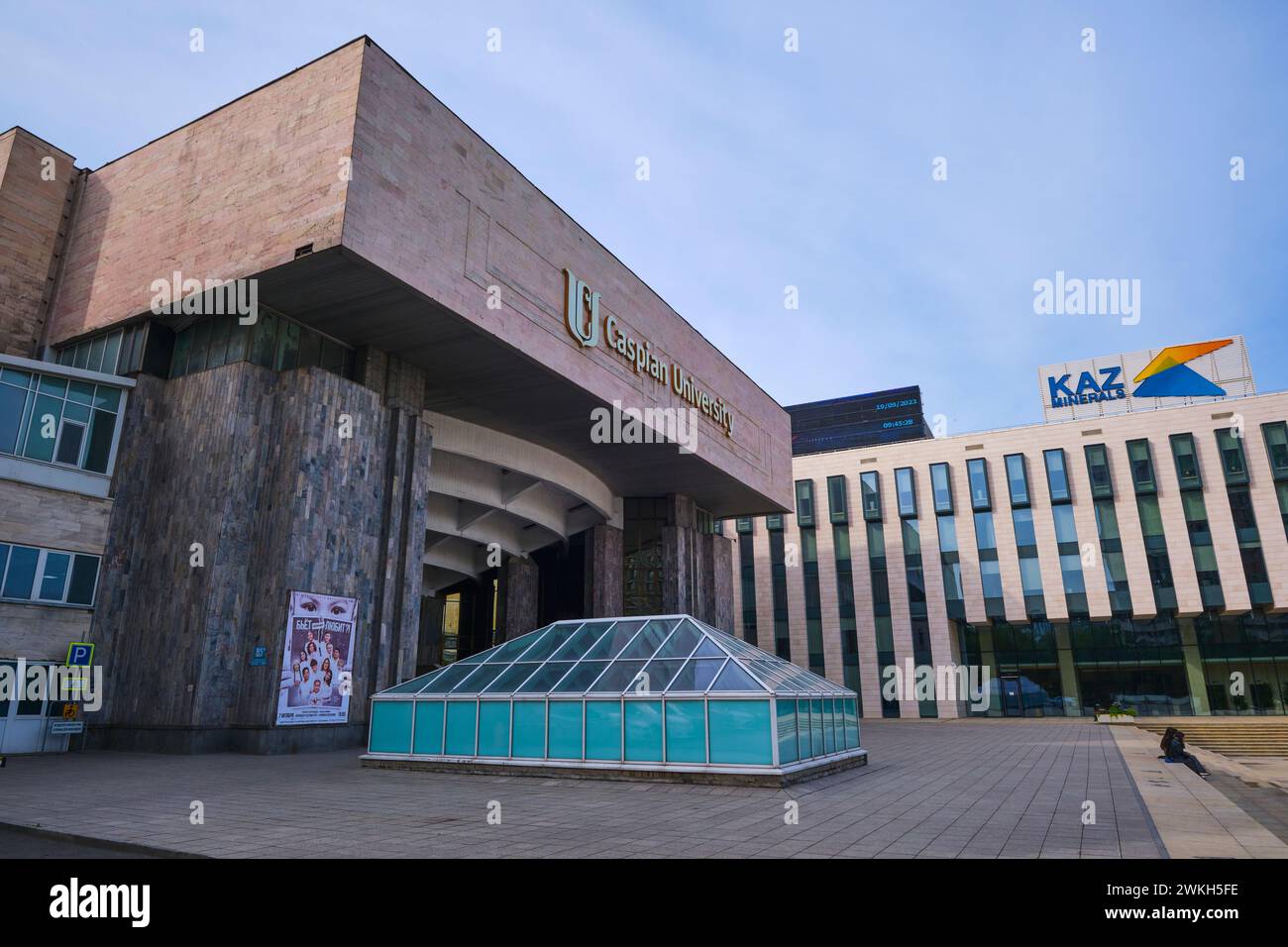 Socialist, Modernist architecture of Caspian University, formally the ...