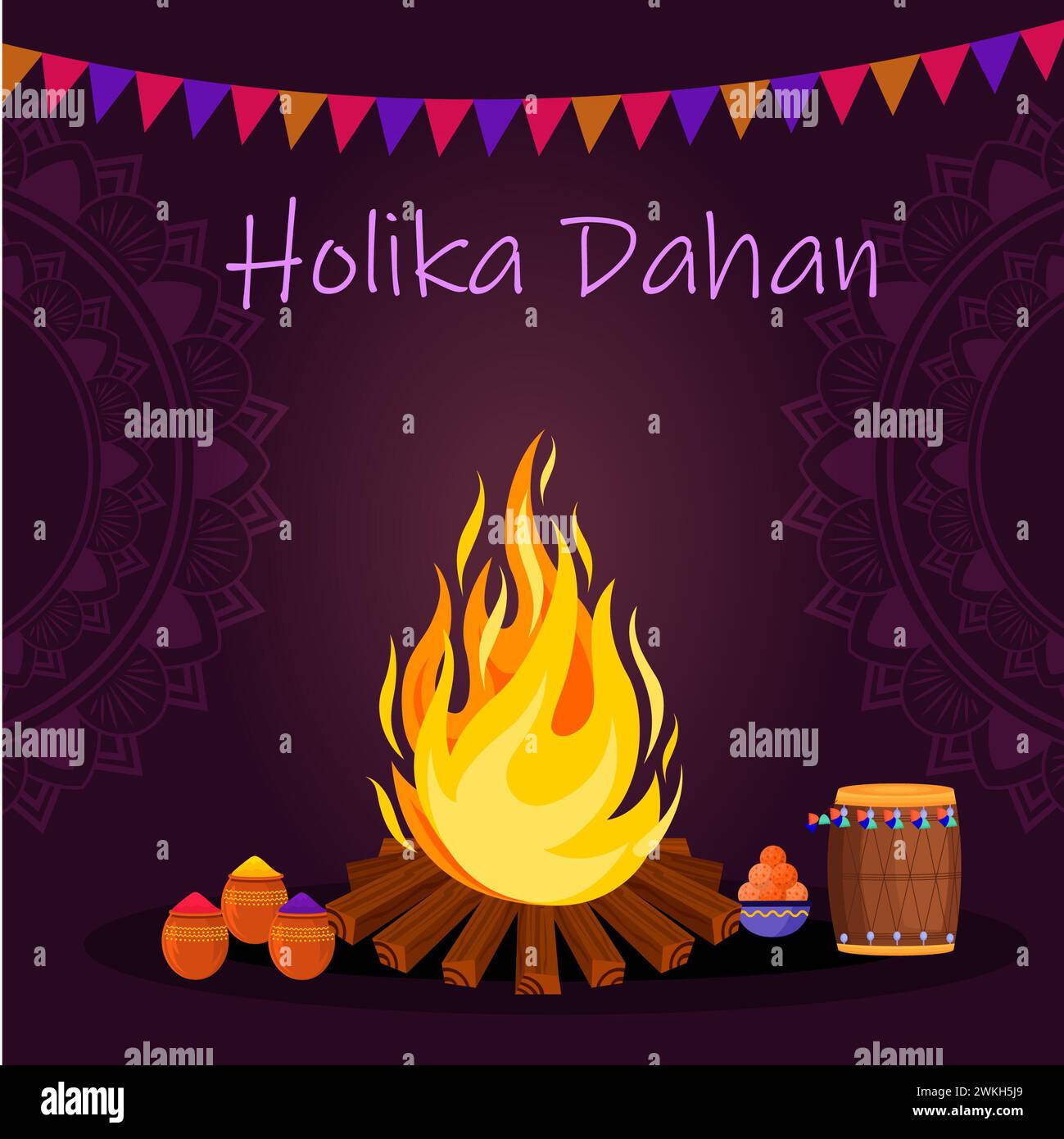 Holika dahan hi-res stock photography and images - Alamy