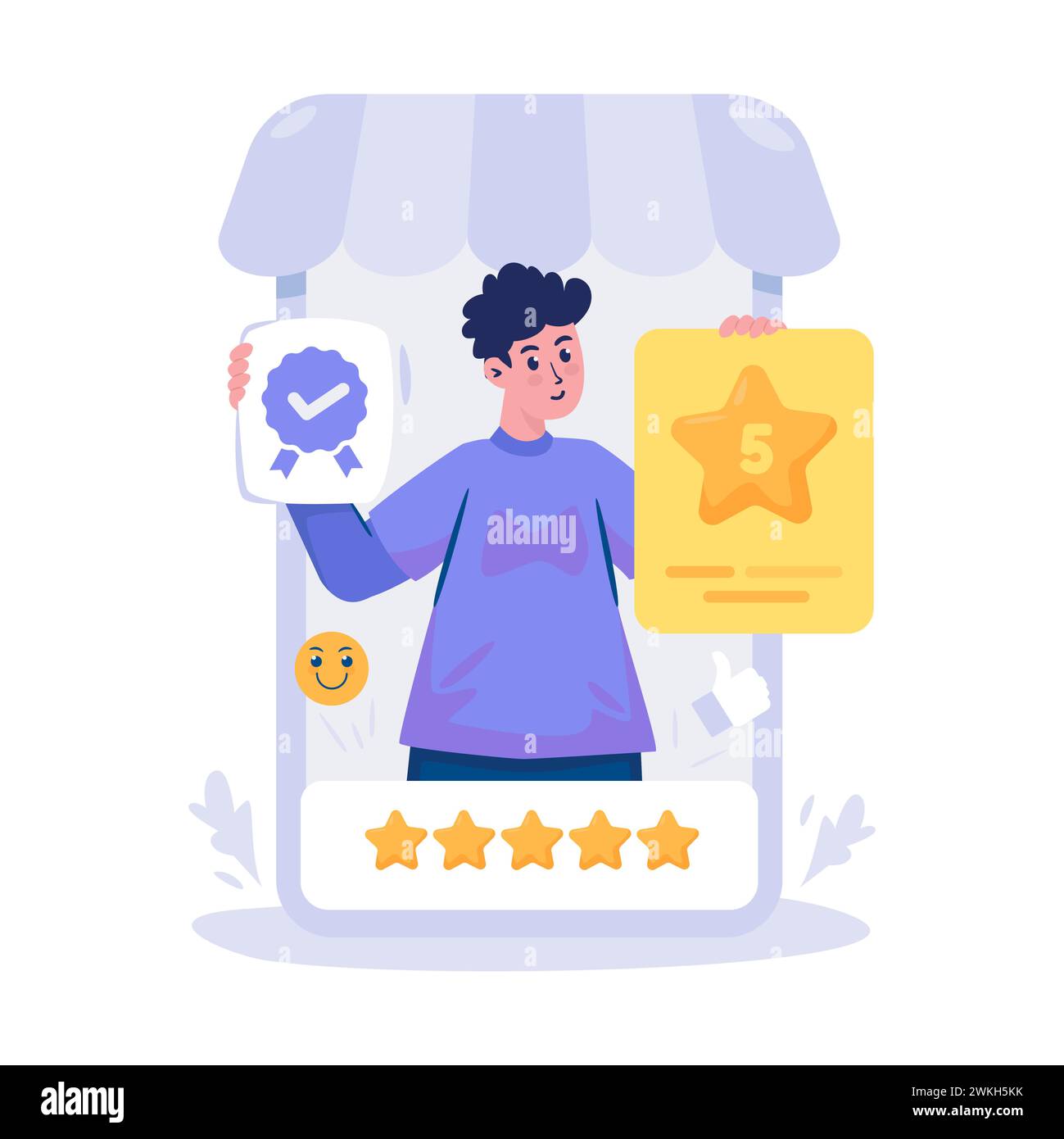 Ecommerce illustration hi-res stock photography and images - Alamy