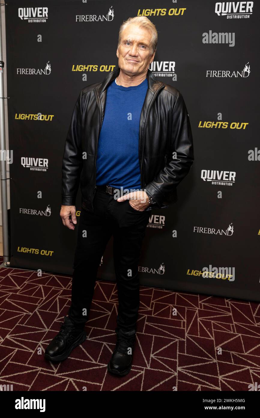 West Hollywood, USA. 20th Feb, 2024. Dolph Lundgren attends the ...