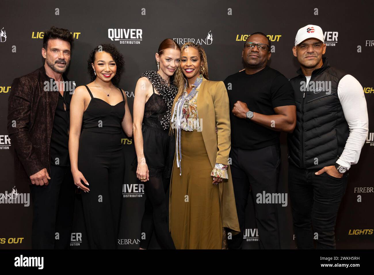 West Hollywood, USA. 20th Feb, 2024. Frank Grillo, Jailyn Rae, Jaime ...
