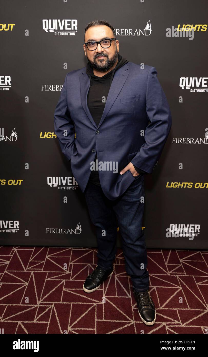 West Hollywood, USA. 20th Feb, 2024. Christian Sesma attends the ...