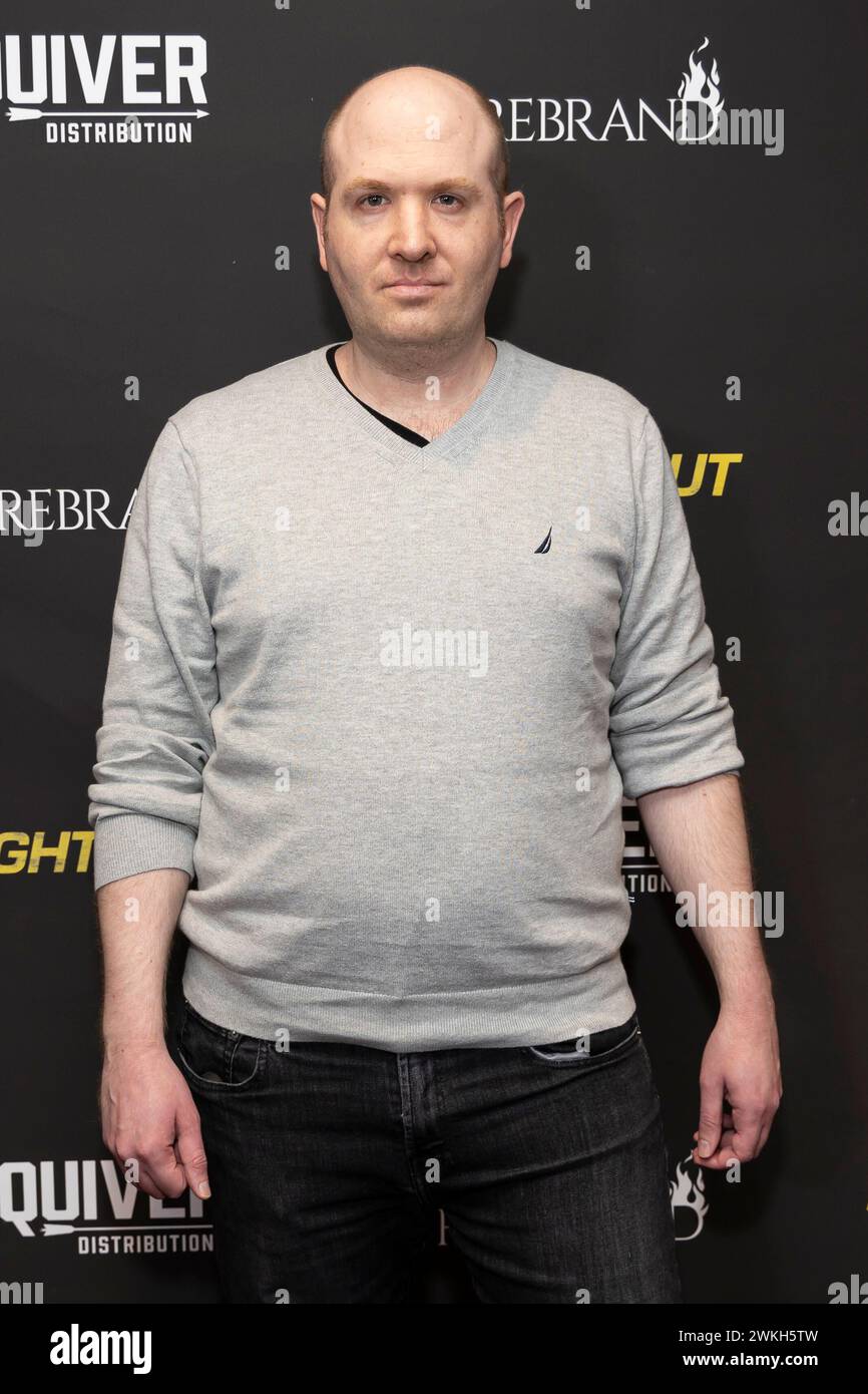 West Hollywood, USA. 20th Feb, 2024. Brandon Burrows attends the ...