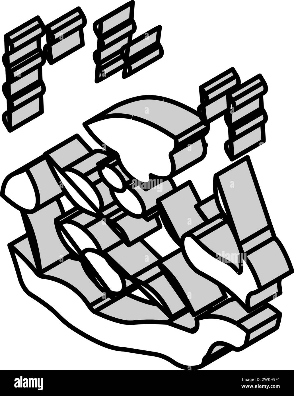 meat rotten food isometric icon vector illustration Stock Vector Image ...