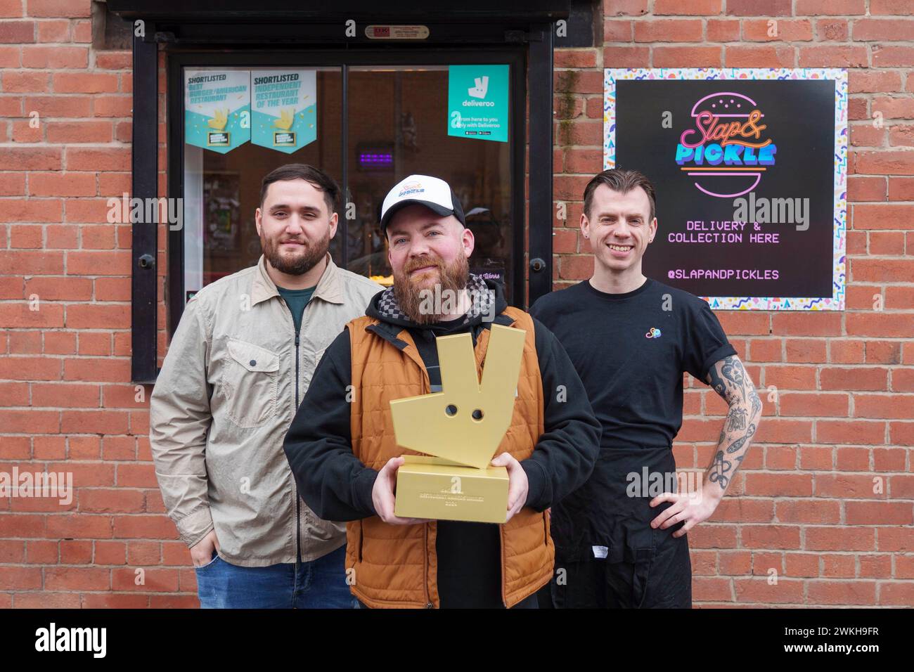 EDITORIAL USE ONLY Head of people, Simon Barnes (centre) with Jack ...