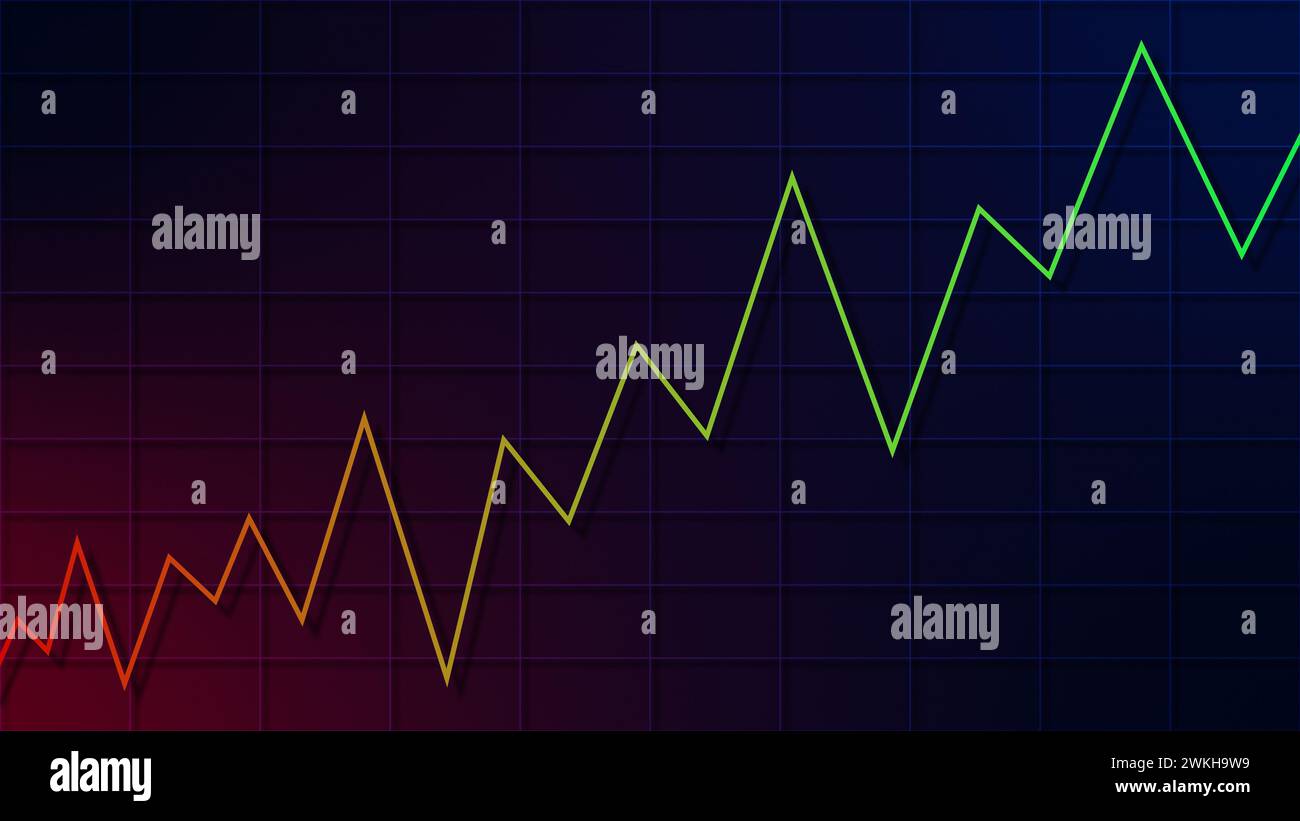 Business growth chart animation upward hi-res stock photography and ...