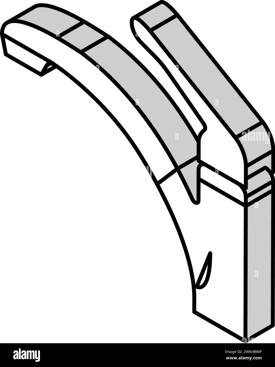 bathroom faucet water isometric icon vector illustration Stock Vector ...