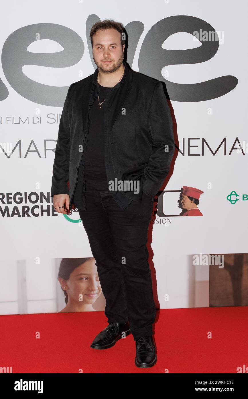 Italy. 20th Feb, 2024. Jack Lucas Laugeni during the photocall of the ...