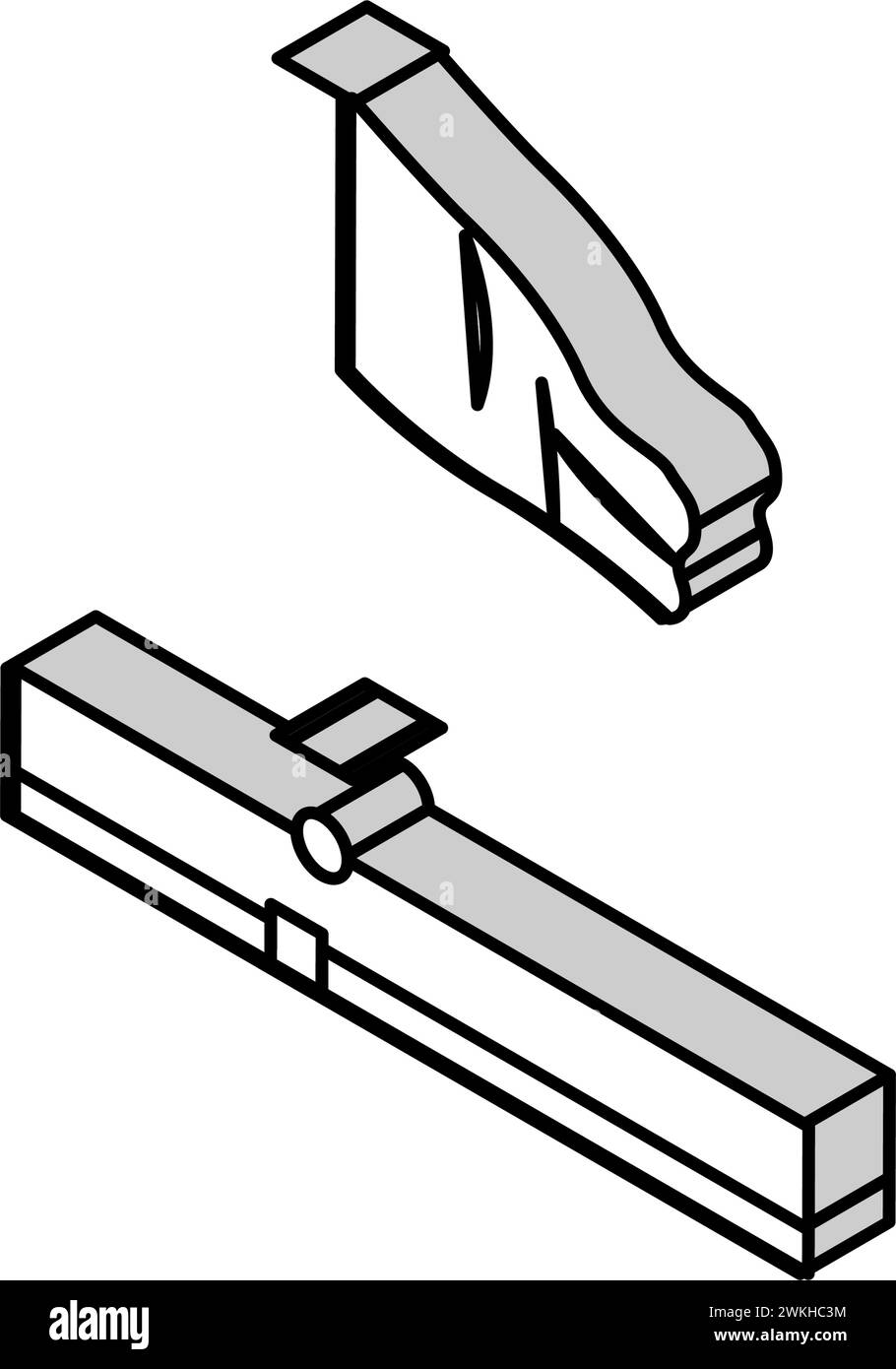 pole flag isometric icon vector illustration Stock Vector Image & Art ...