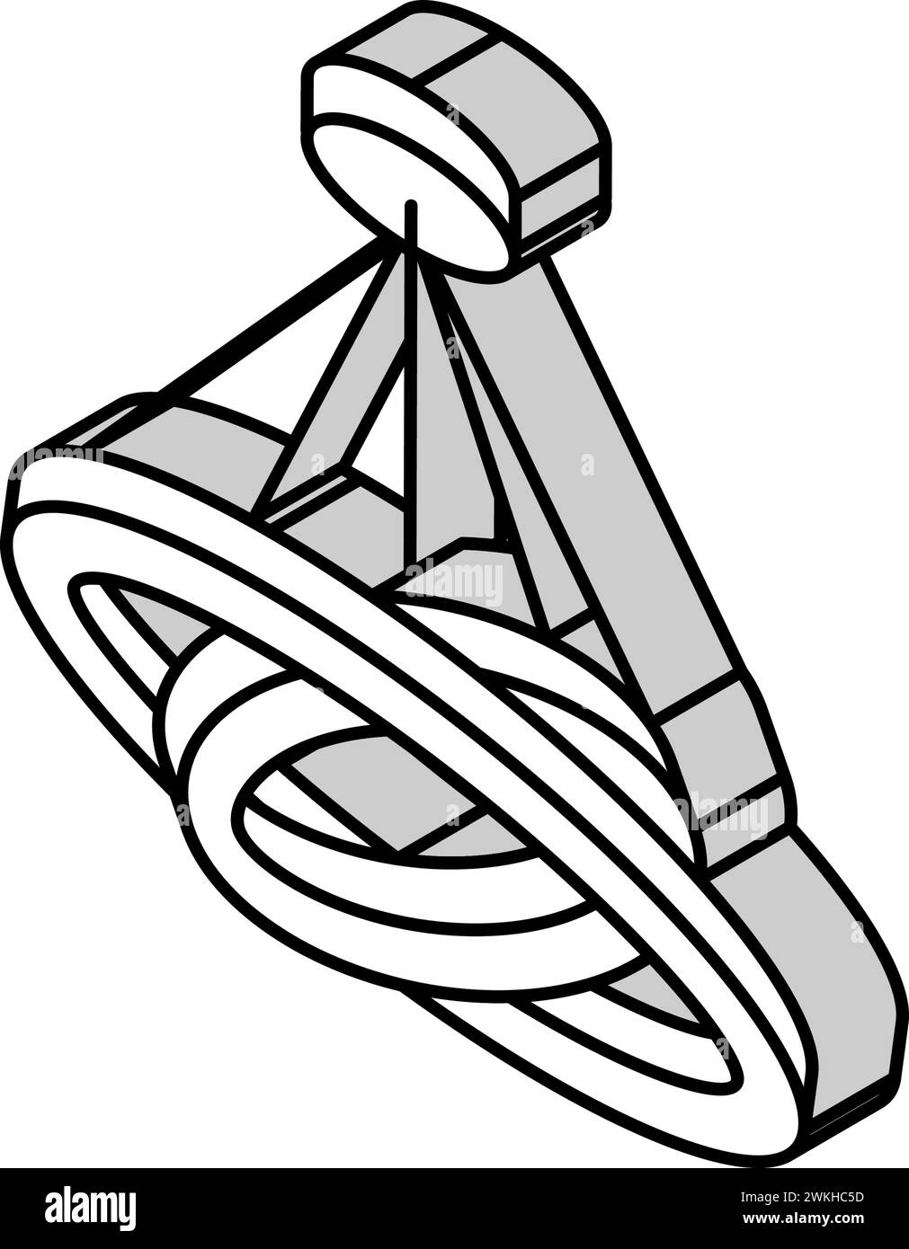 modern lamp ceiling isometric icon vector illustration Stock Vector ...