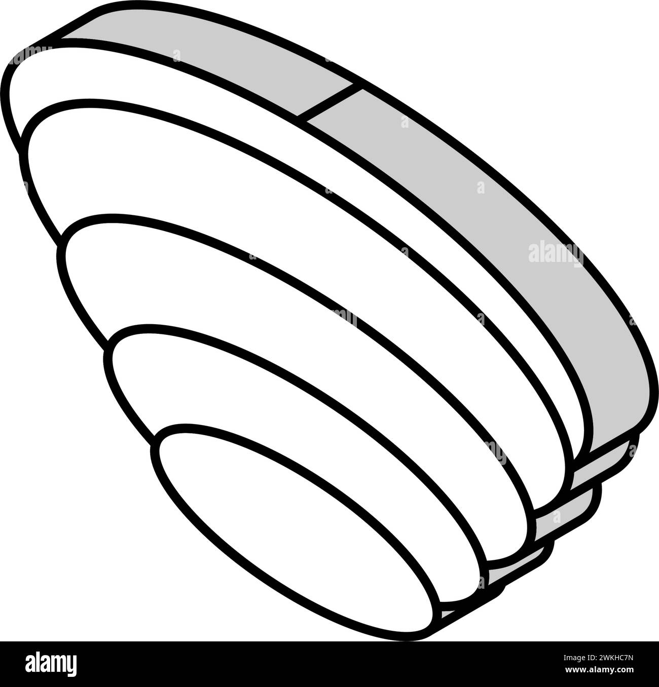 chandelier lamp ceiling isometric icon vector illustration Stock Vector ...