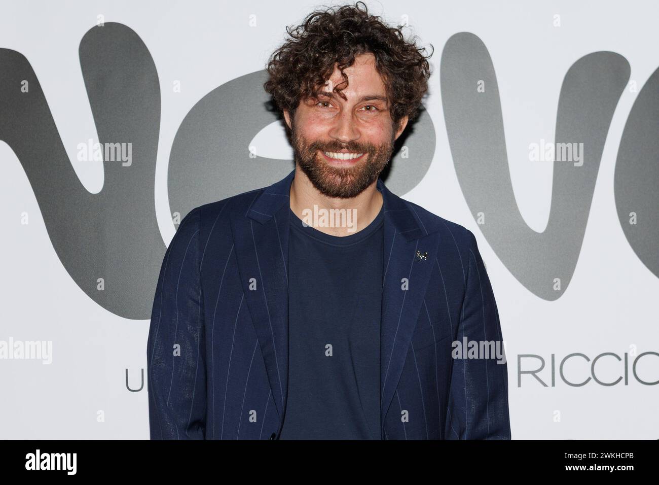 Italy. 20th Feb, 2024. Simone Riccioni during the photocall of the ...