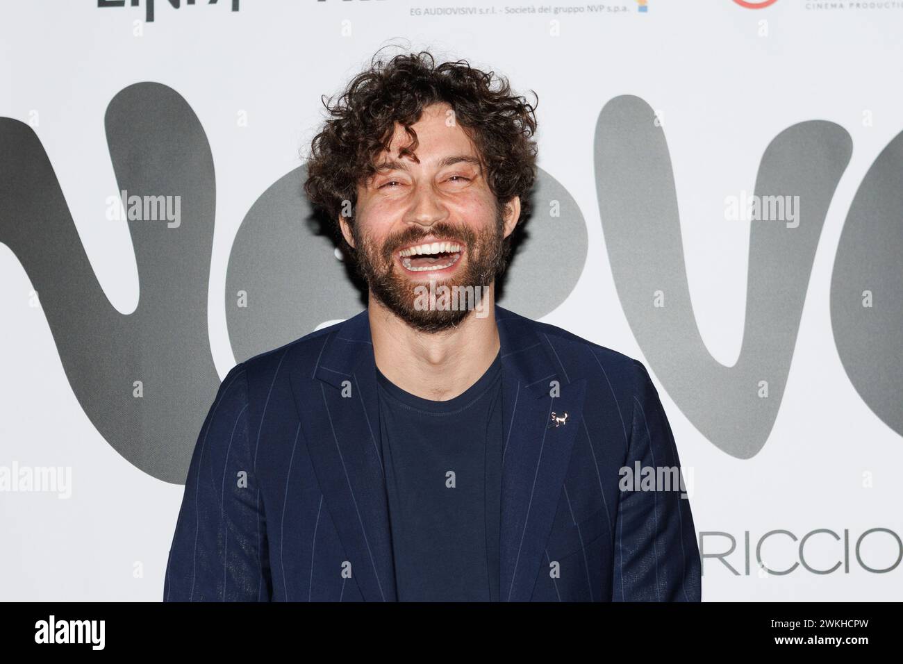 Italy. 20th Feb, 2024. Simone Riccioni during the photocall of the ...