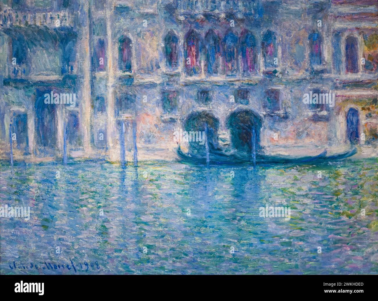 PALAZZO DA MULA, VENICE (1908) CLAUDE MONET (1840-1926) NATIONAL ...