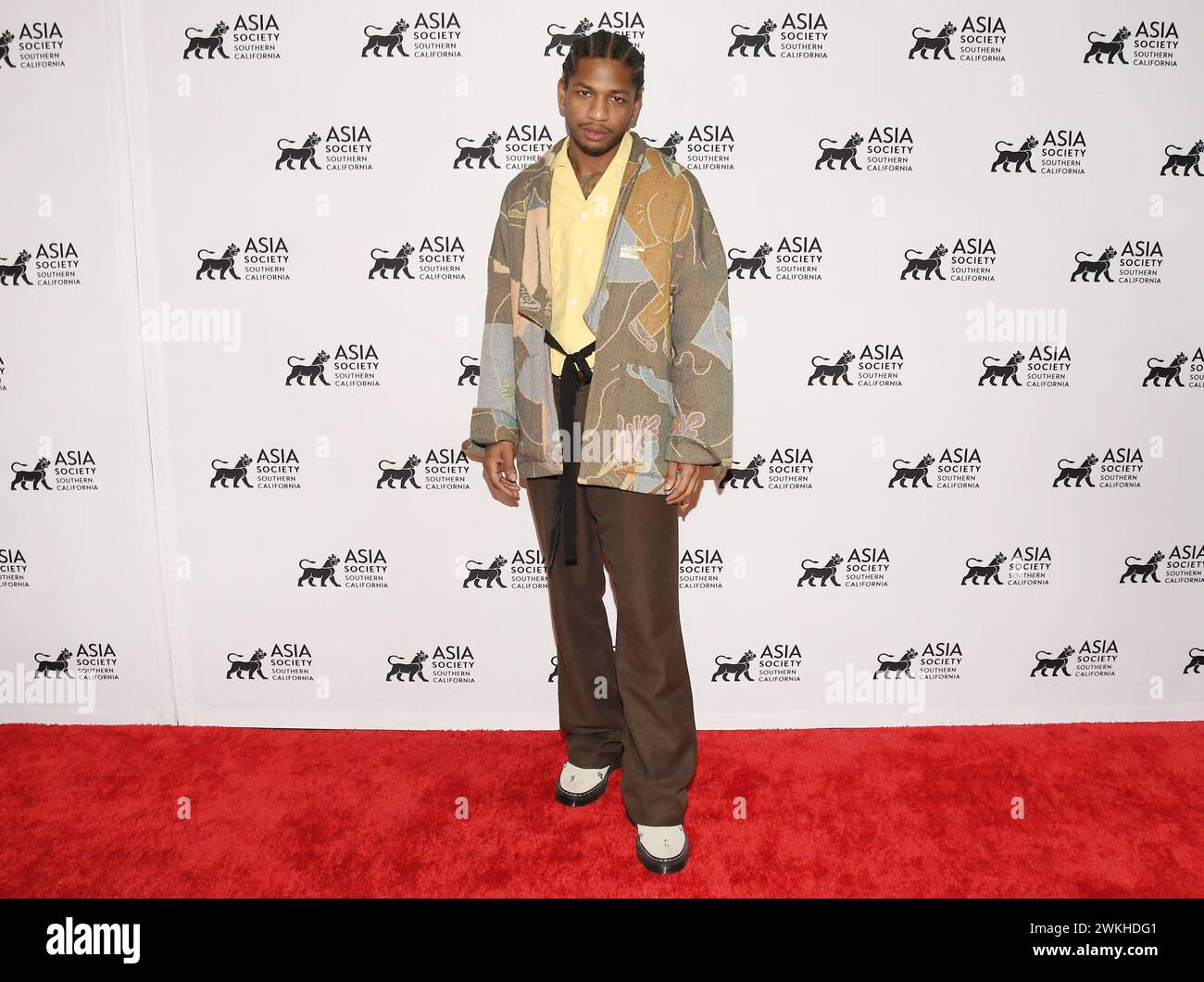 Los Angeles, USA. 20th Feb, 2024. Guapdad 4000 arrives at the 14th ...