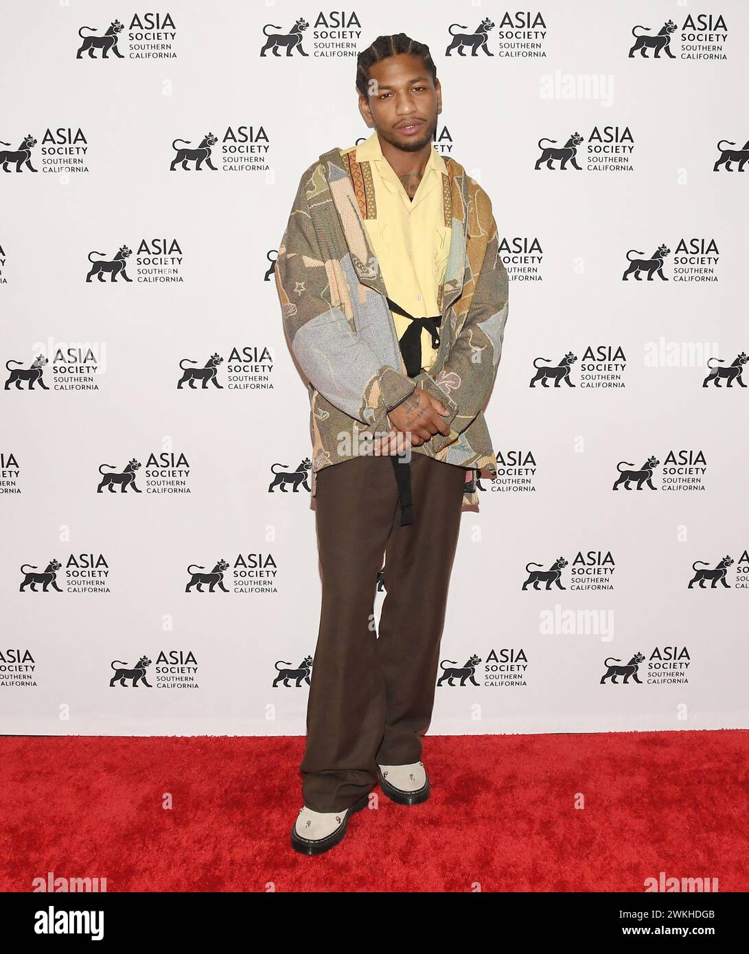 Los Angeles, USA. 20th Feb, 2024. Guapdad 4000 arrives at the 14th ...