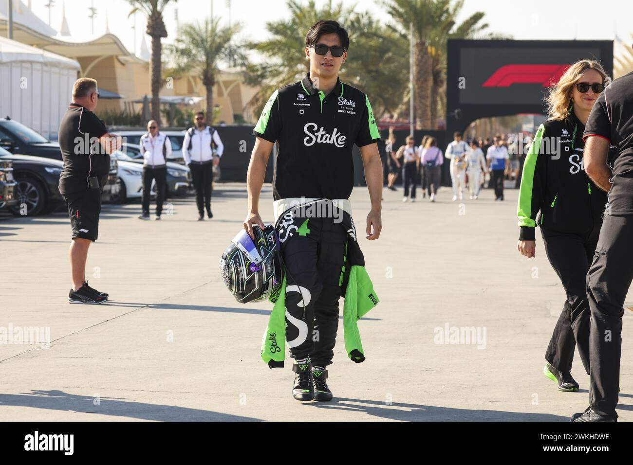 ZHOU Guanyu (chi), Stake F1 Team Kick Sauber C44, portrait during the ...