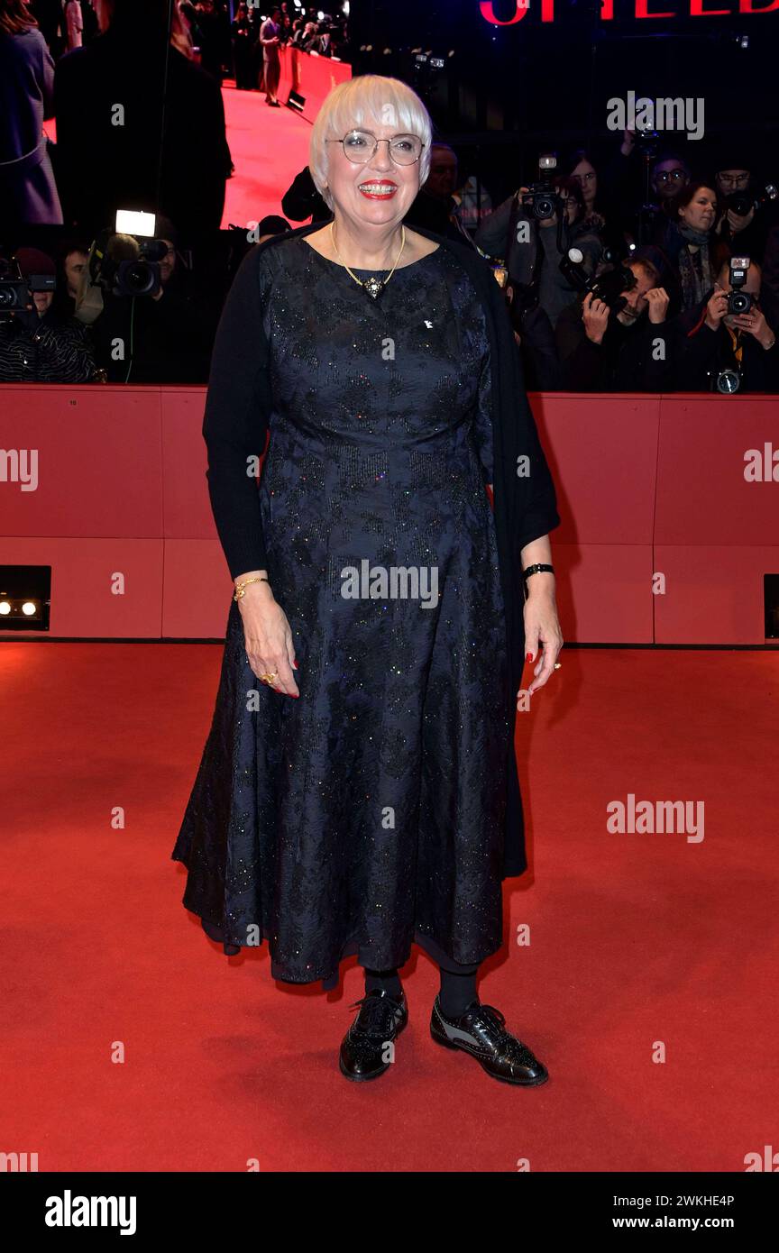 Claudia Roth bei der Verleihung des Goldenen Ehrenbären an Martin ...