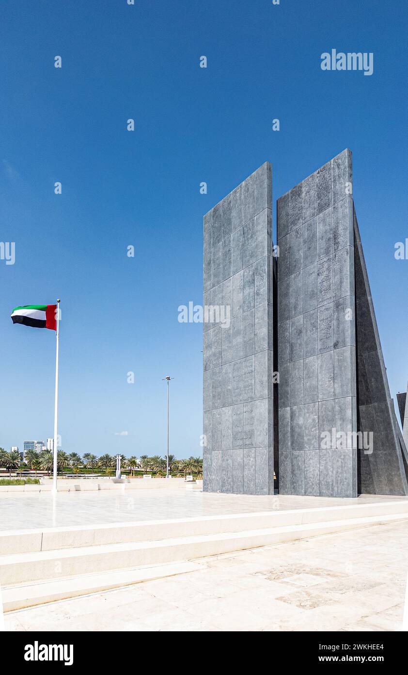 Wahat Al Karama also known as Oasis of Dignity, a war memorial and ...