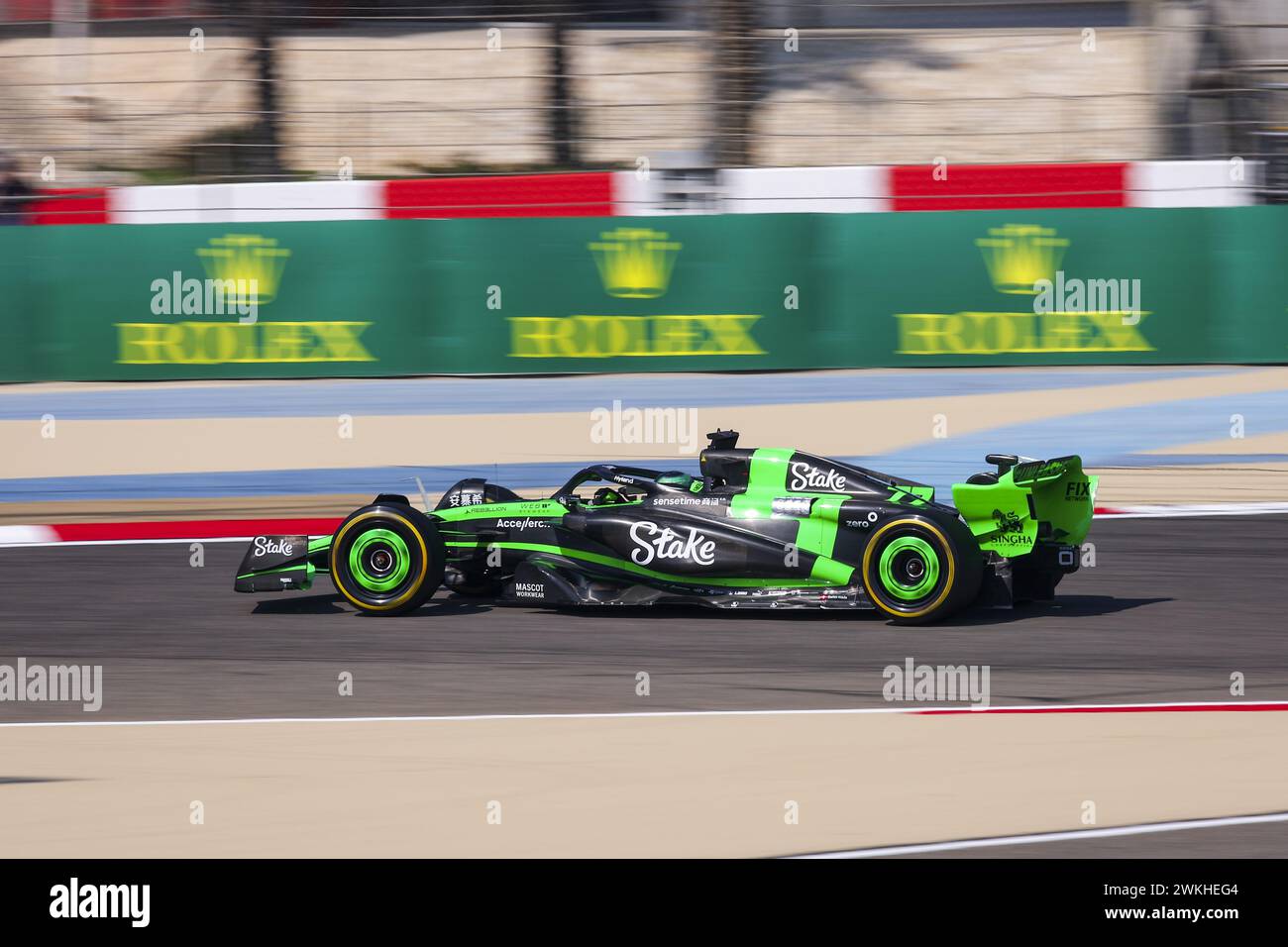 77 BOTTAS Valtteri (fin), Stake F1 Team Kick Sauber C44, action during ...