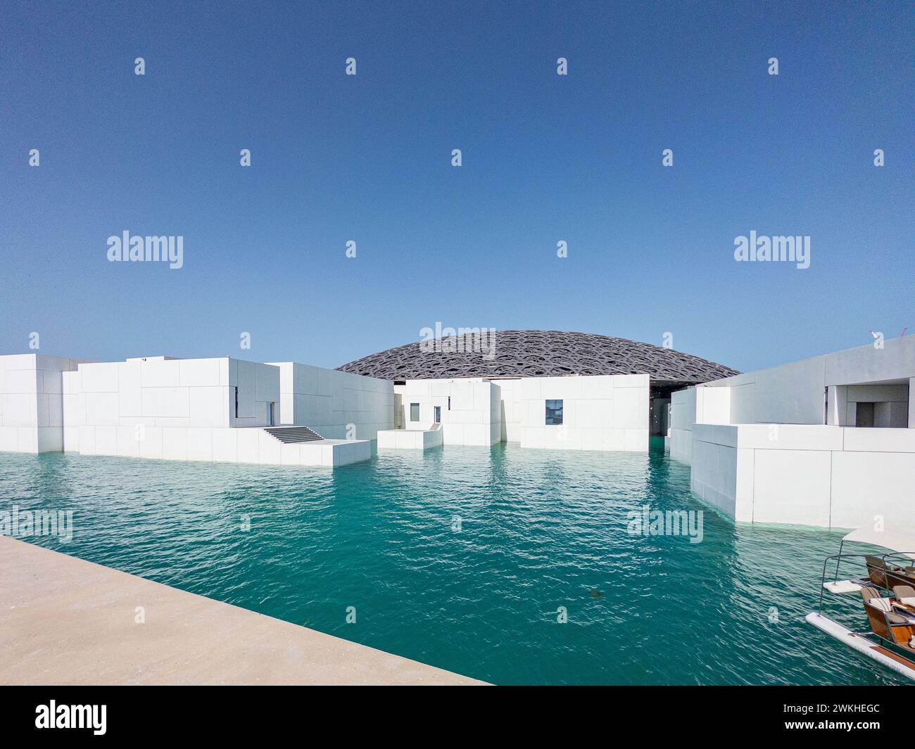 The Louvre, Abu Dhabi, by architect Jean Nouvel. Inspired by the rich ...
