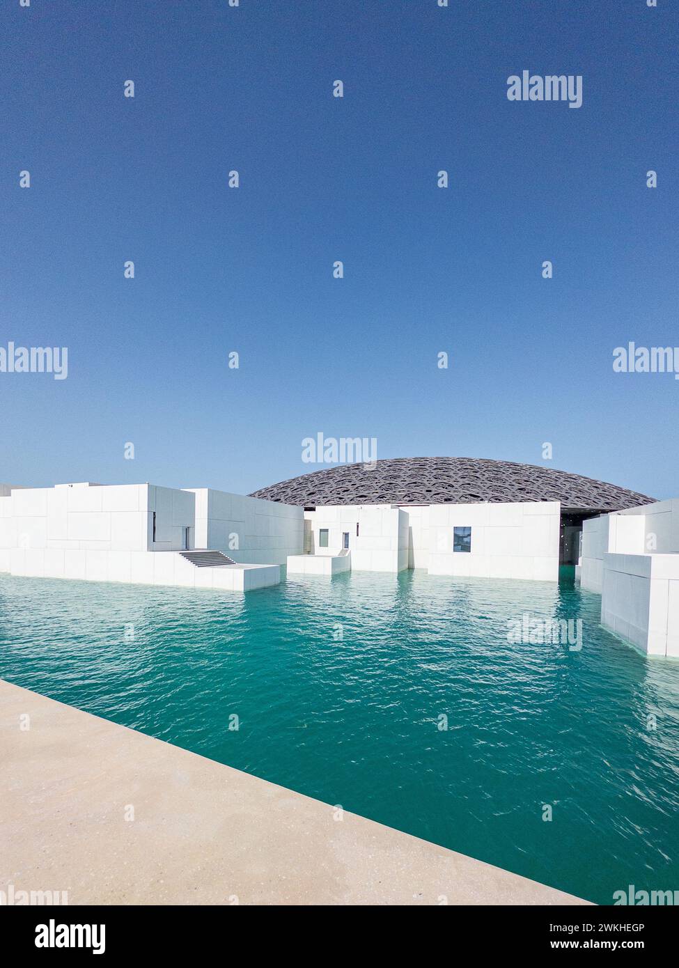 The Louvre, Abu Dhabi, by architect Jean Nouvel. Inspired by the rich ...