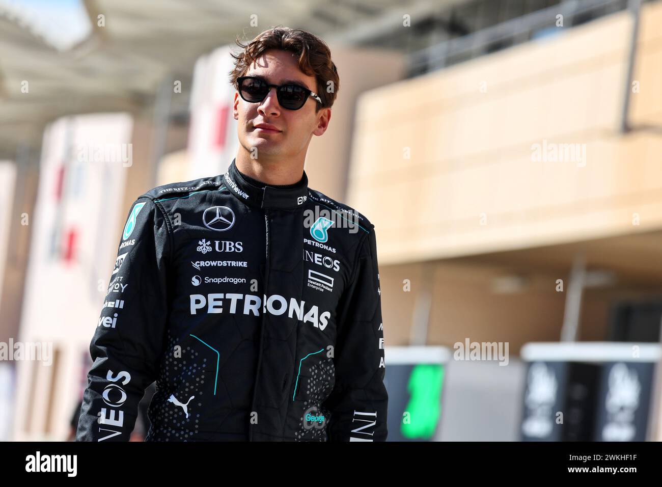 George russell february 2024 f1 hi-res stock photography and images - Alamy