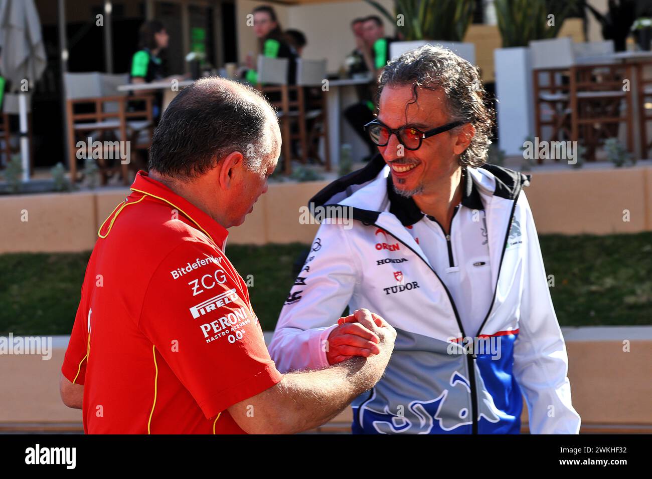 Fred vasseur laurent mekies hi-res stock photography and images - Alamy