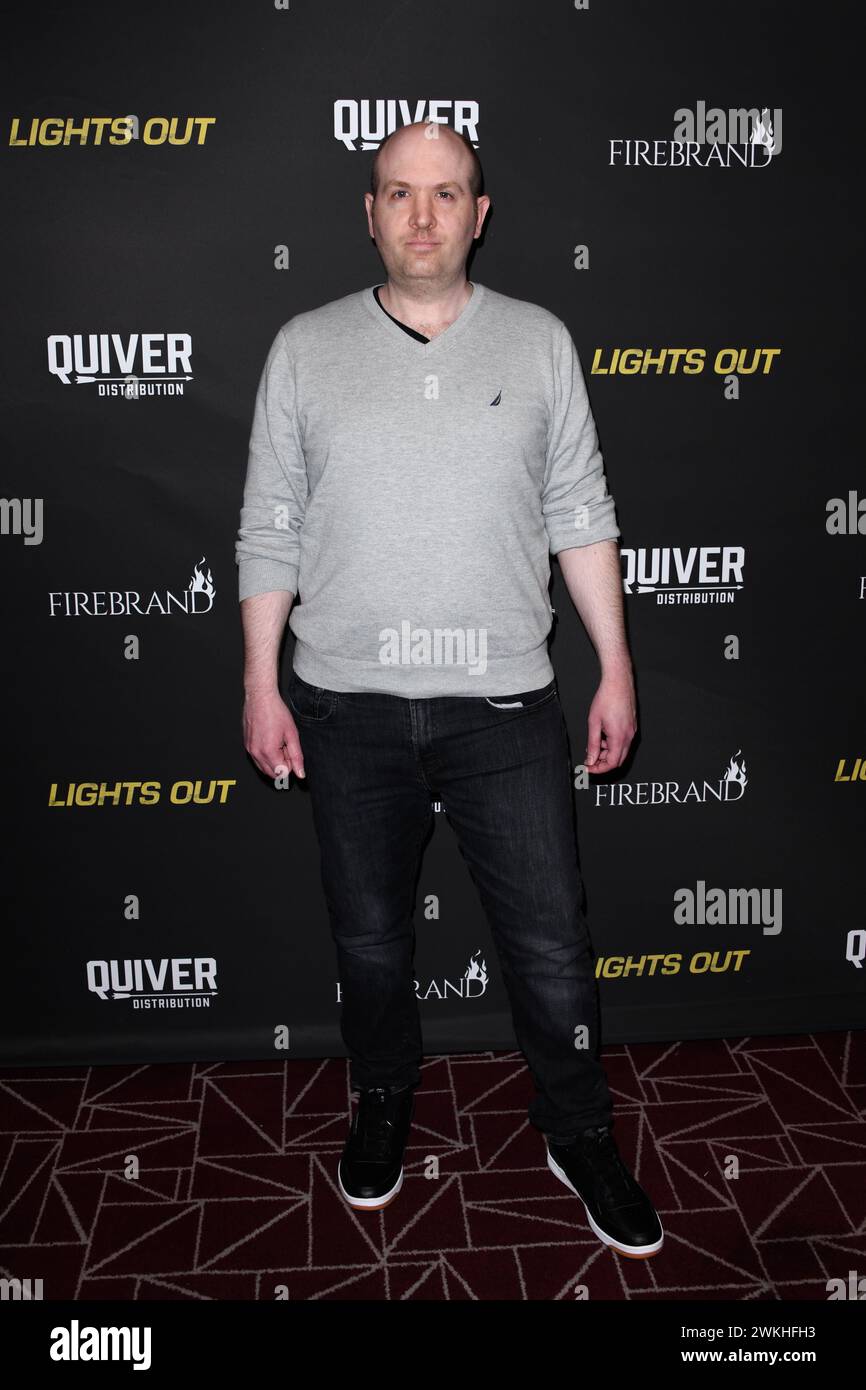 February 20, 2024, Los Angeles, California, USA: BRANDON BURROWS at the ...