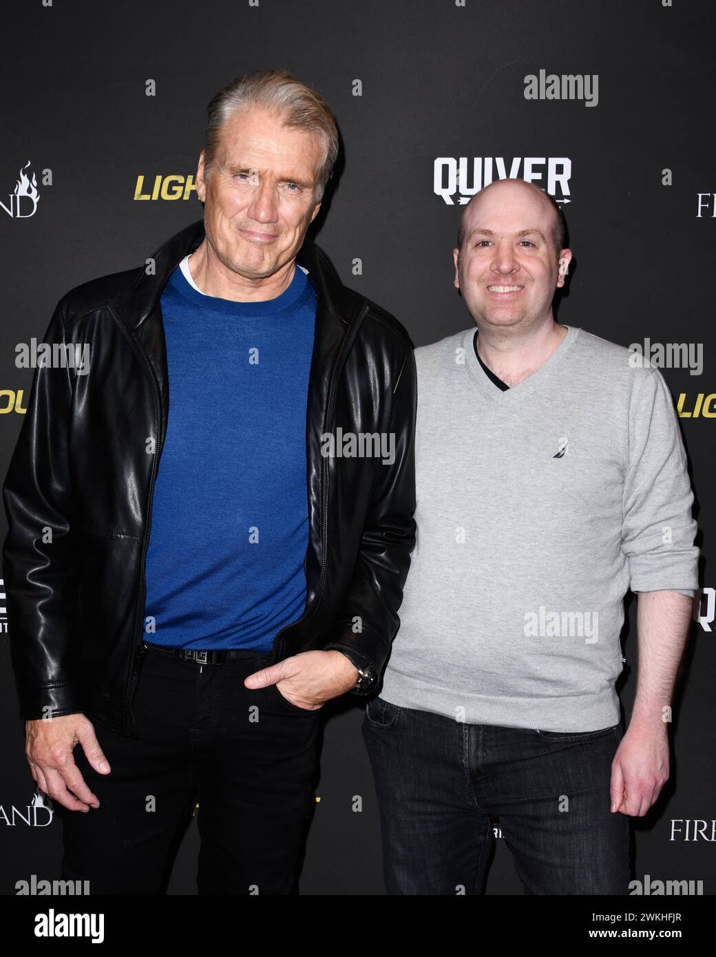 February 20, 2024, Los Angeles, California, USA: DOLPH LUNDGREN and ...