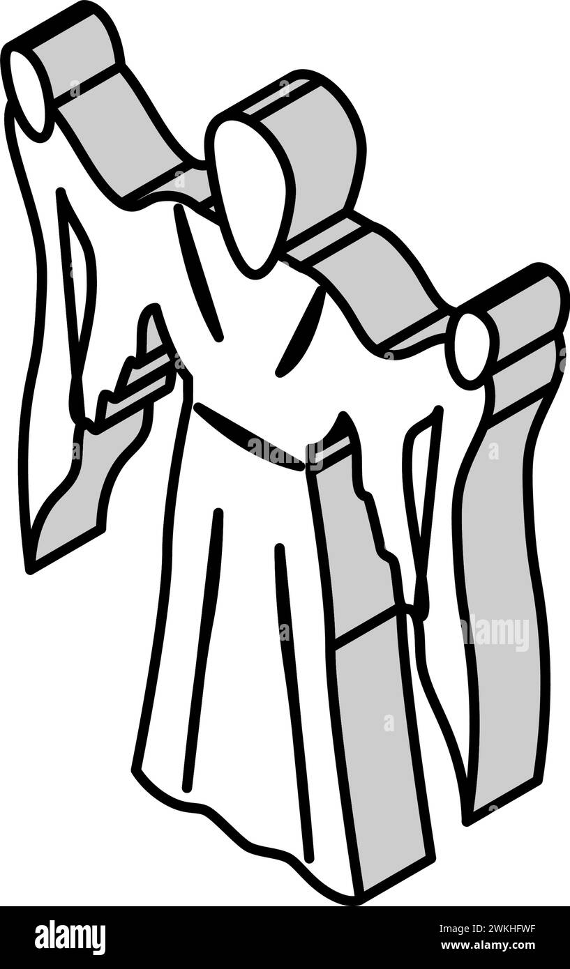 horror ghost isometric icon vector illustration Stock Vector Image ...