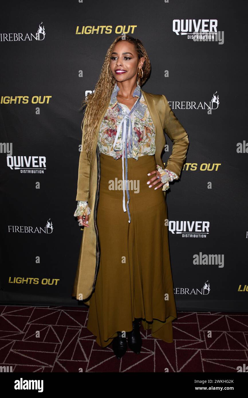 February 20, 2024, Los Angeles, California, USA: ERICA PEEPLES at the ...