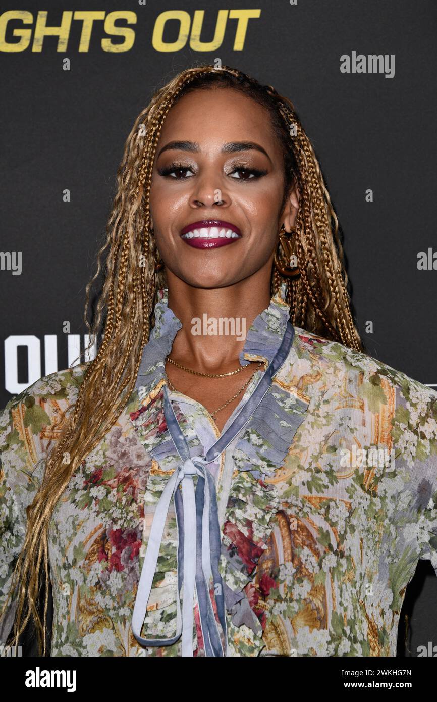 February 20, 2024, Los Angeles, California, USA: ERICA PEEPLES at the ...