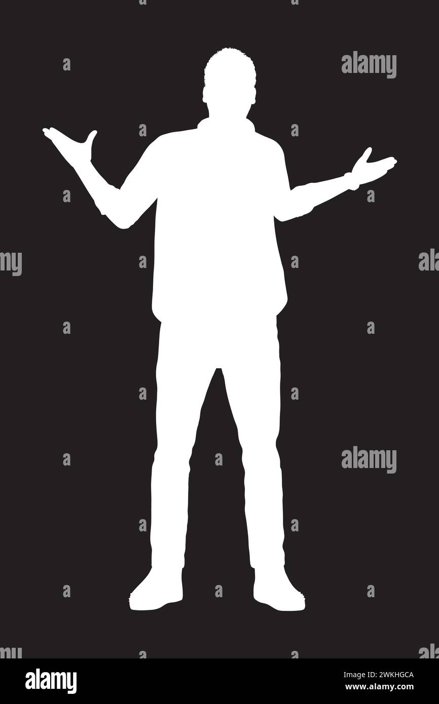 Arm extended Stock Vector Images - Alamy