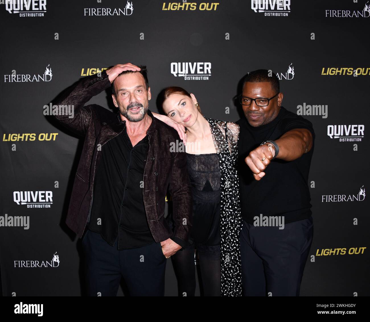 February 20, 2024, Los Angeles, California, USA: (L to R) FRANK GRILLO ...