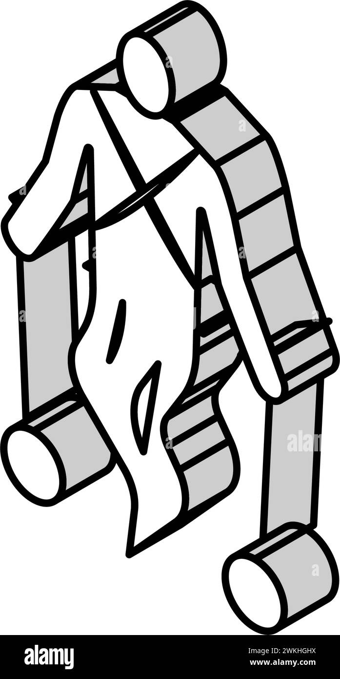 spirit ghost isometric icon vector illustration Stock Vector Image ...