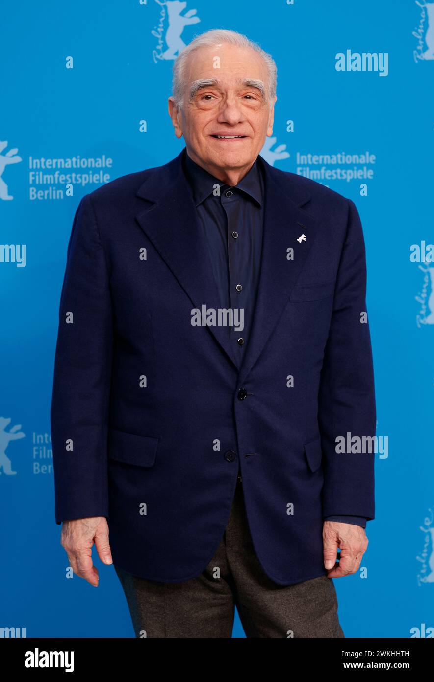 Martin Scorsese poses at the photocall of the 'Honorary Golden Bear And ...