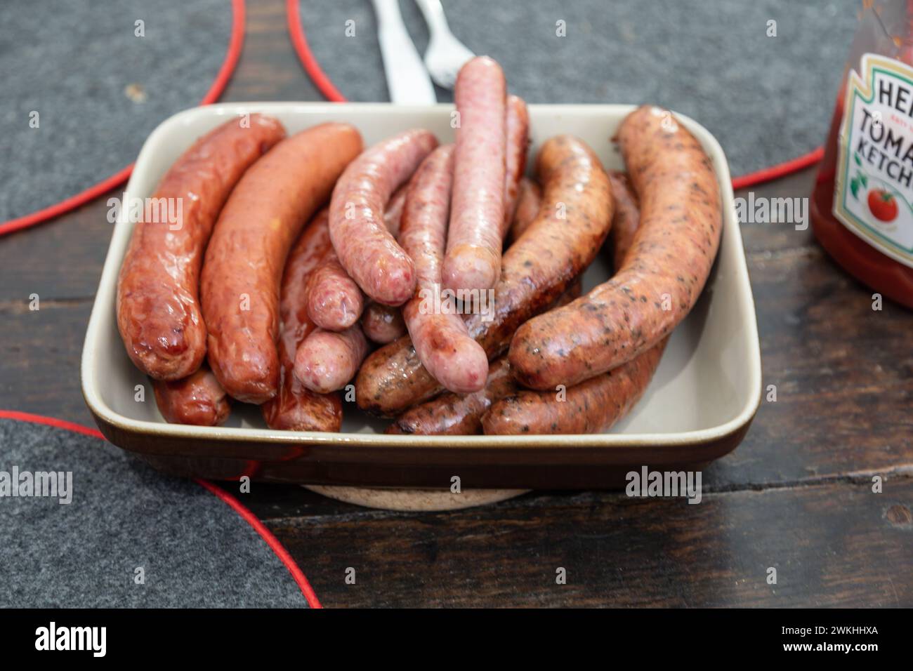 Viennese sausages hi-res stock photography and images - Alamy