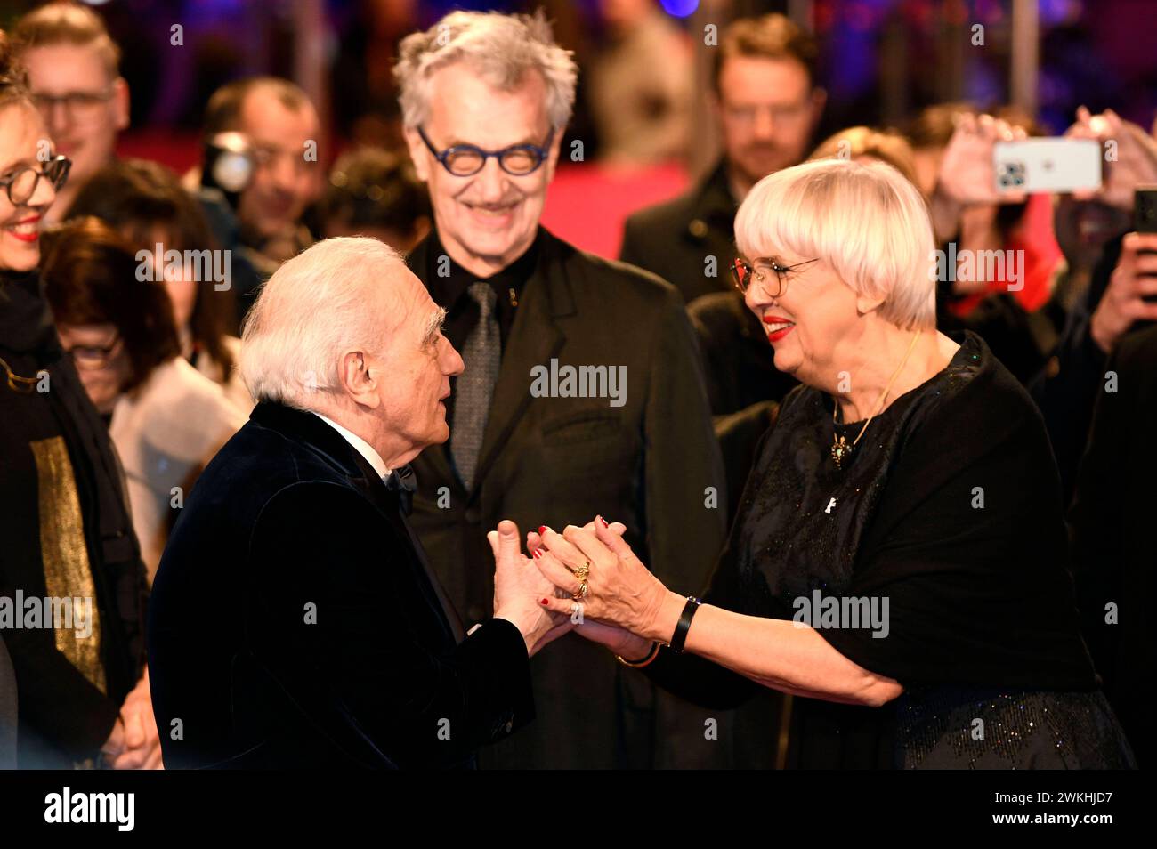 Martin Scorsese und Claudia Roth bei der Verleihung des Goldenen ...