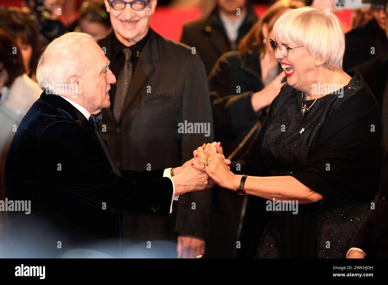 Martin Scorsese und Claudia Roth bei der Verleihung des Goldenen ...