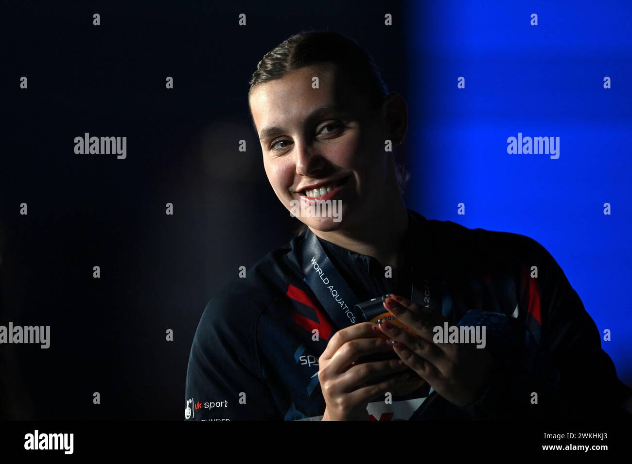 Doha, Qatar. 18th Feb, 2024. Freya Constance Colbert of Great Britain ...