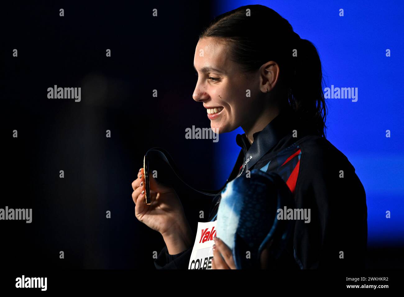 Doha, Qatar. 18th Feb, 2024. Freya Constance Colbert of Great Britain ...
