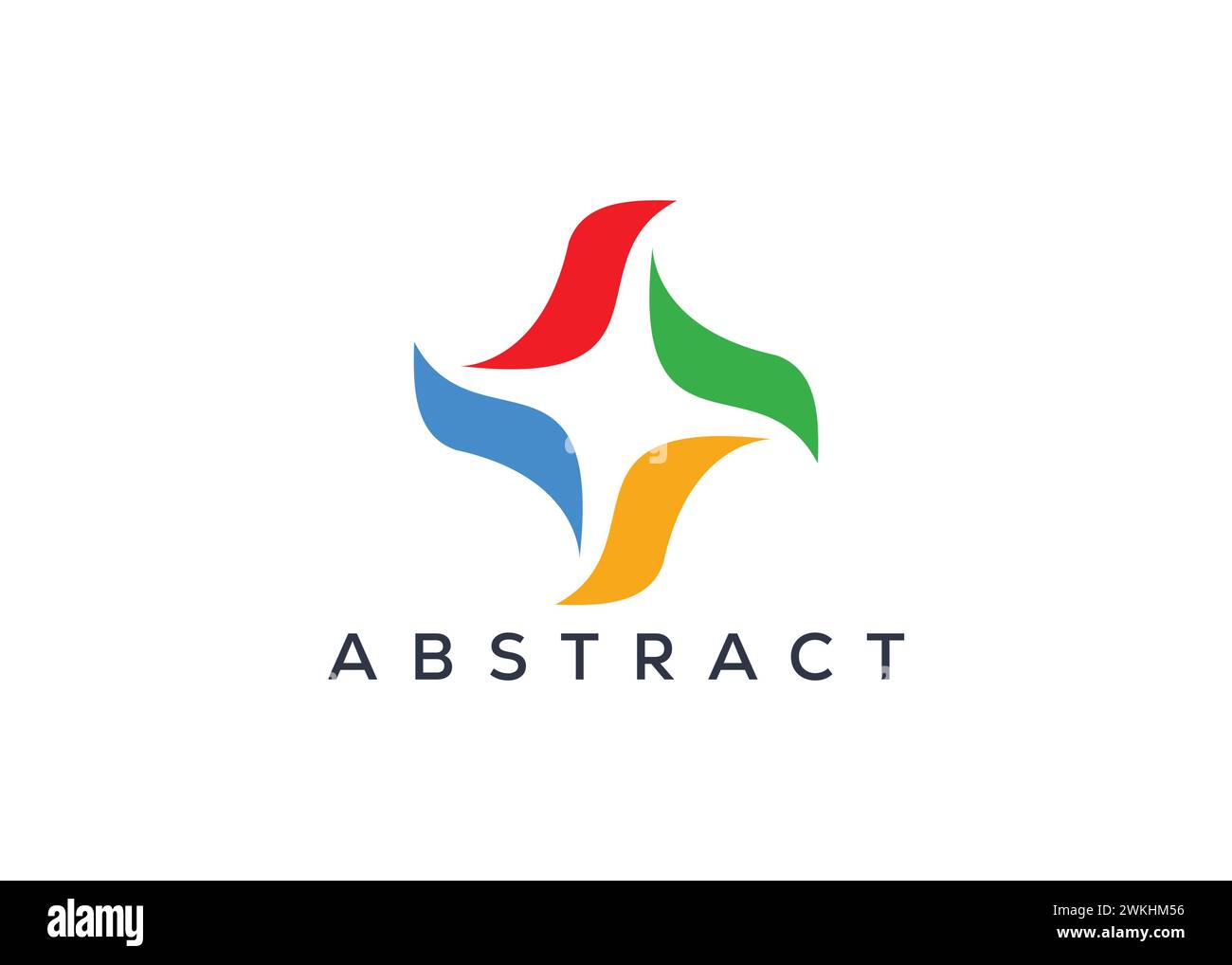 Creative and minimal Abstract mark logo vector template. Abstract ...