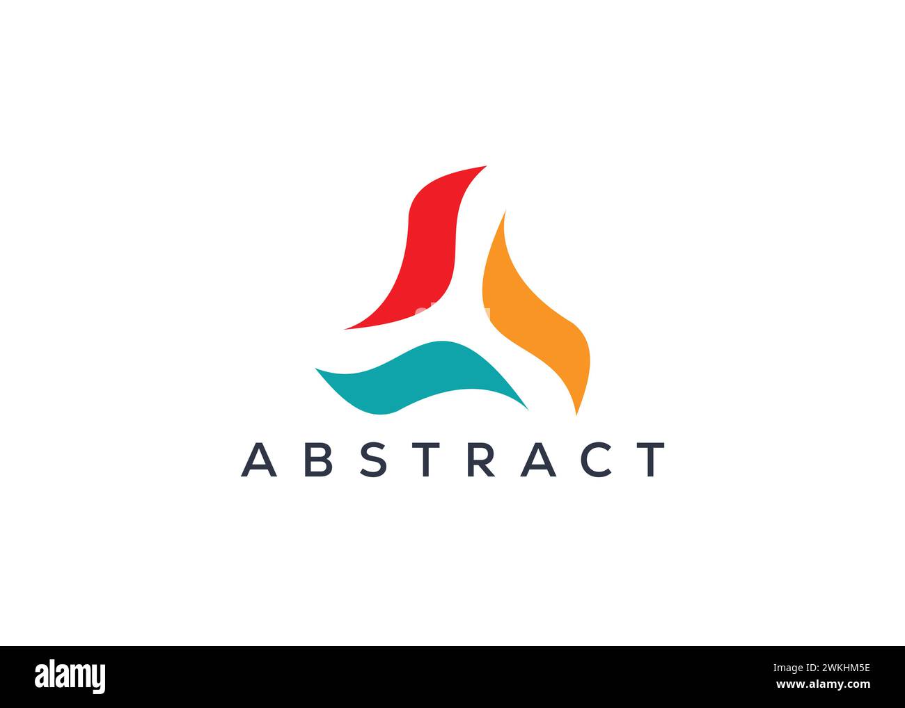 Creative And Minimal Abstract Mark Logo Vector Template Abstract Modern Logo Stock Vector Image