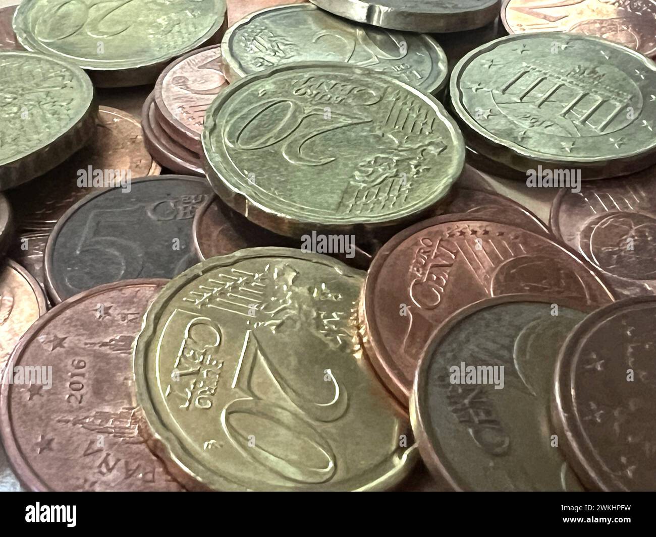 Kleingeld Cent-Münzen Münzen *** Small change Cent coins Coins ...