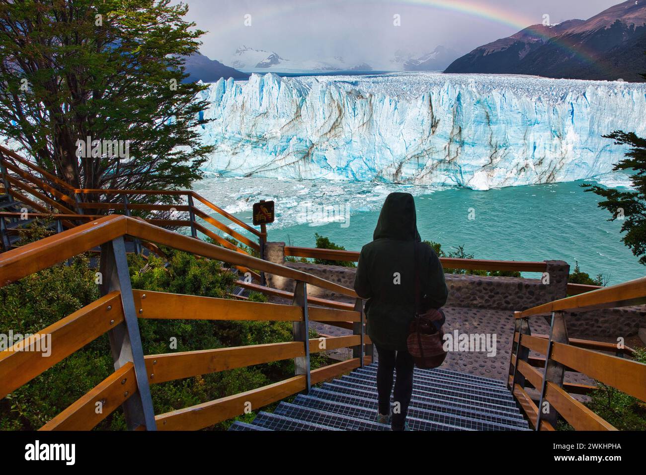 Perito Moreno glacier. Los Glaciares National Park. Argentino Lake ...