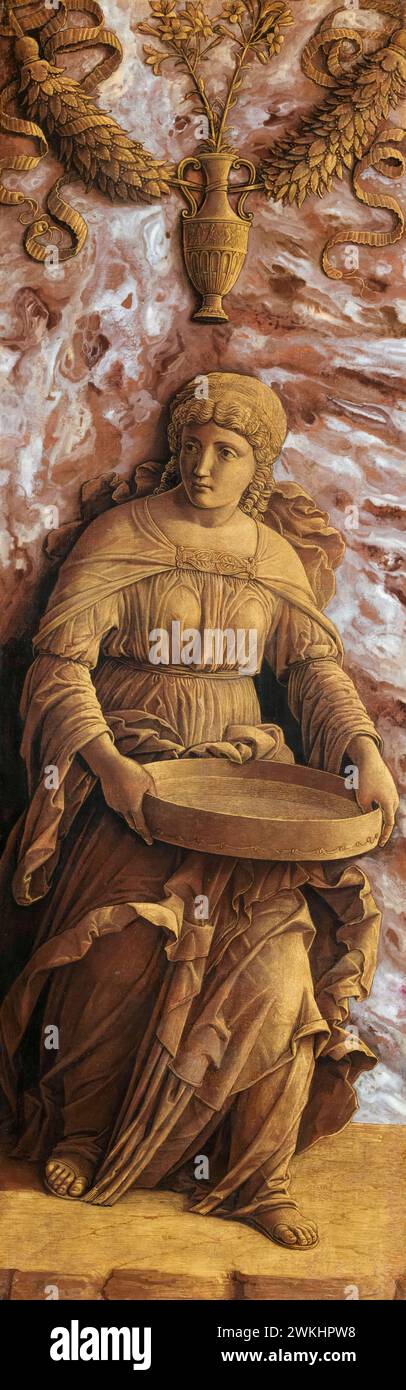 The vestal virgin tuccia with a sieve hi-res stock photography and ...