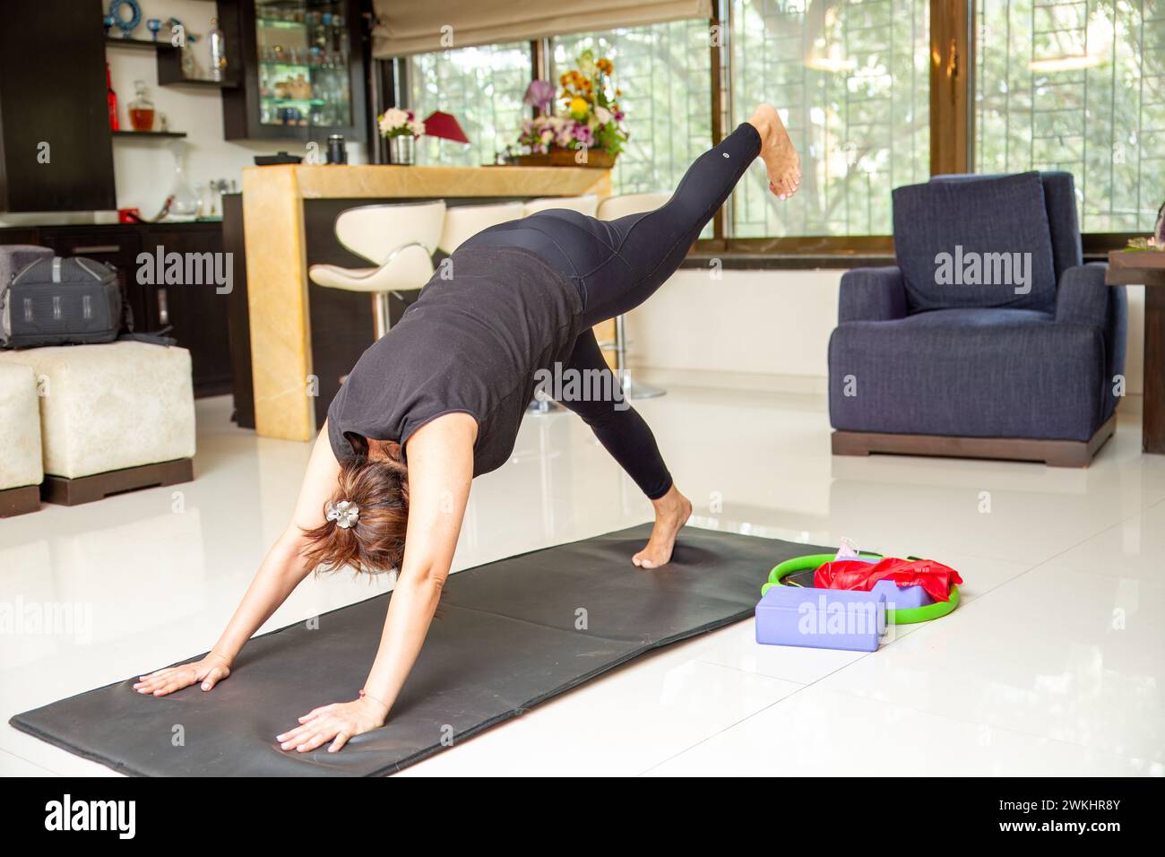 Home practices hi-res stock photography and images - Alamy