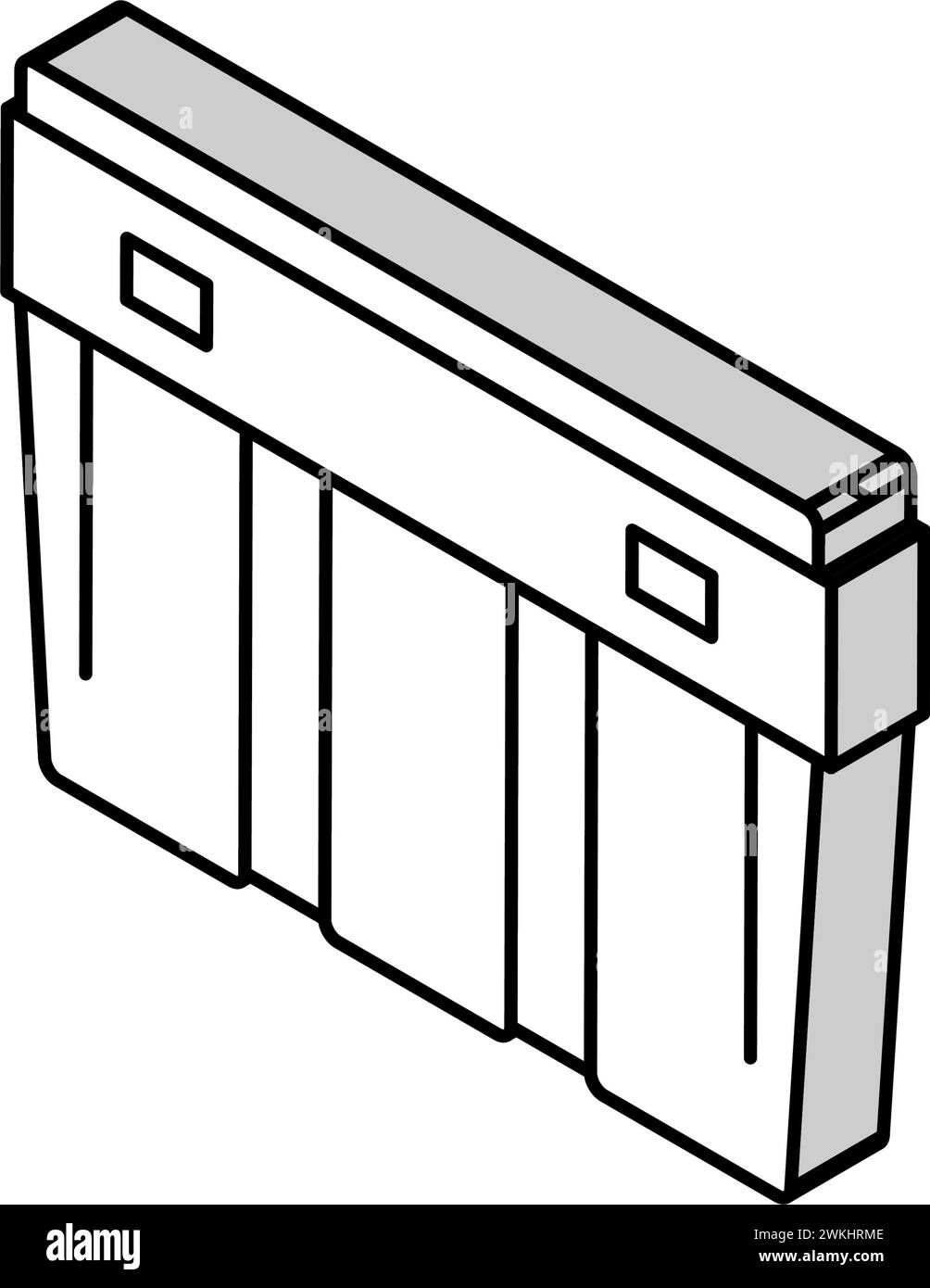 meat lug isometric icon vector illustration Stock Vector Image & Art ...