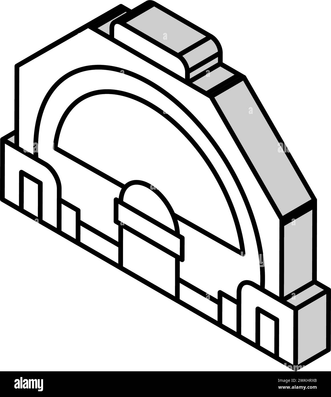 concentrator steel production isometric icon vector illustration Stock ...